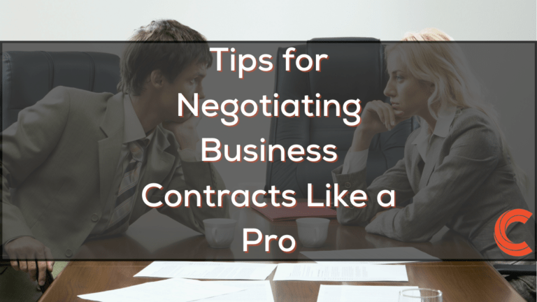 Tips for Negotiating Business Contracts Like a Pro - Carbon Law Group